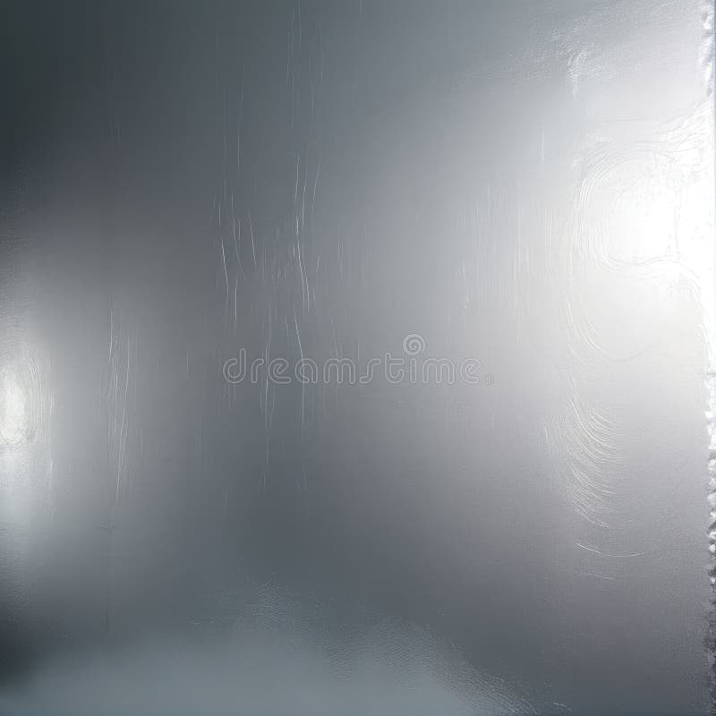 A Reflective Silver Surface Captures Soft Light in an Indoor Setting ...