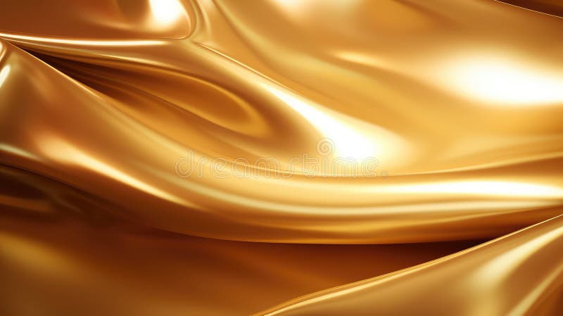 Reflective Solid Gold Background Stock Illustration - Illustration of ...