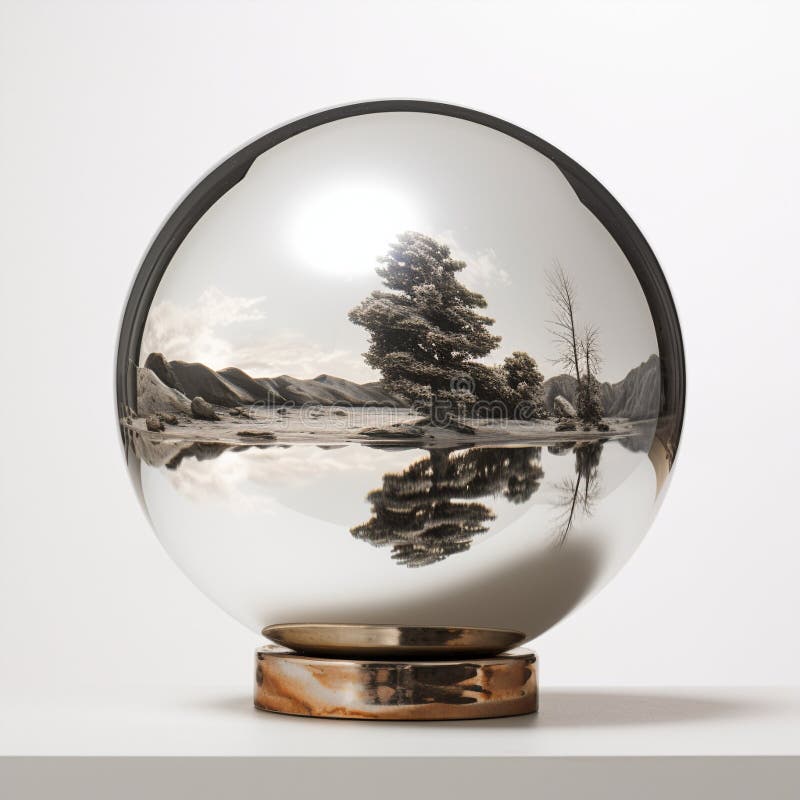 Reflective Solitude stock photo. Image of object, experience - 291666374