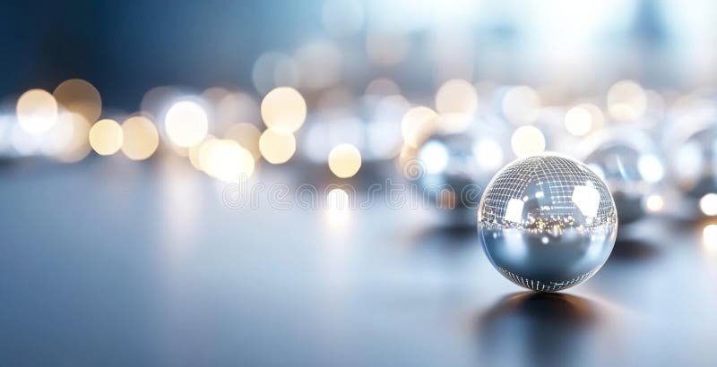 Reflective Spheres Create a Dazzling Display of Light and Reflections ...