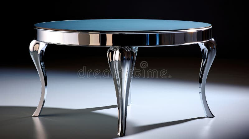 Reflective spray table stock illustration. Illustration of stylish ...