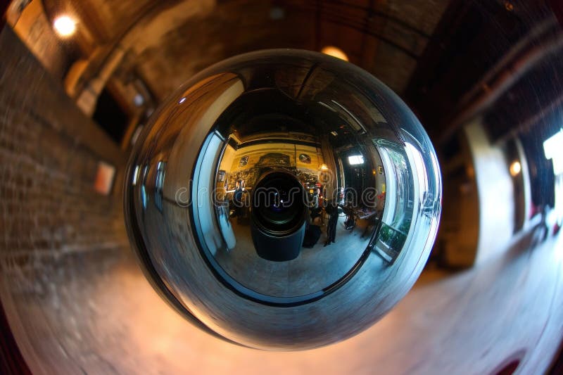 A Reflective Surface Showing a Camera S Perspective, Ideal for ...