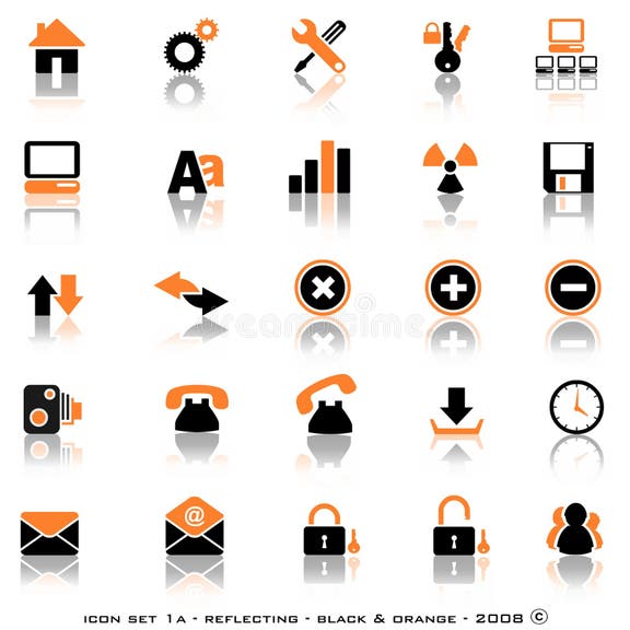 Reflective Web Buttons editorial image. Illustration of tools - 6689670