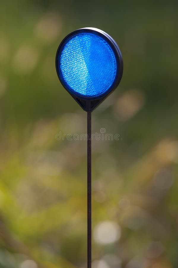 Reflector stock photo. Image of warning, post, bocah - 34050272
