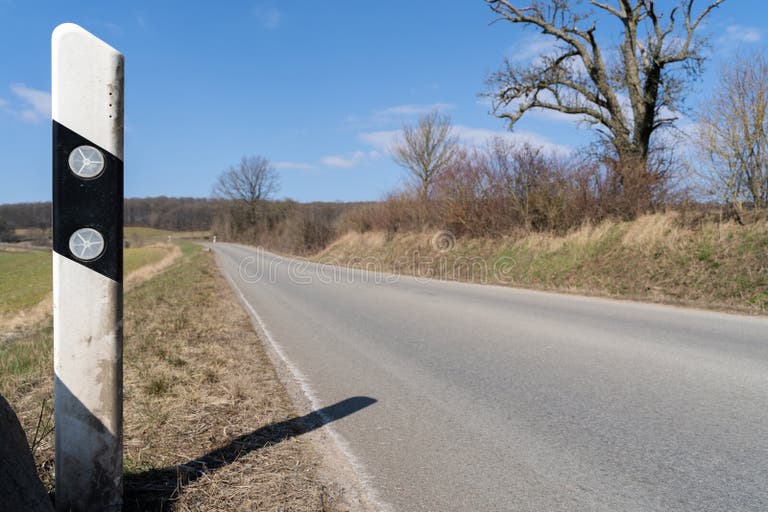 Roadside Reflector Pole Stock Photos - Free & Royalty-Free Stock Photos ...