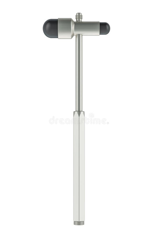 Reflex Hammer, 3D Rendering Stock Illustration - Illustration of ...