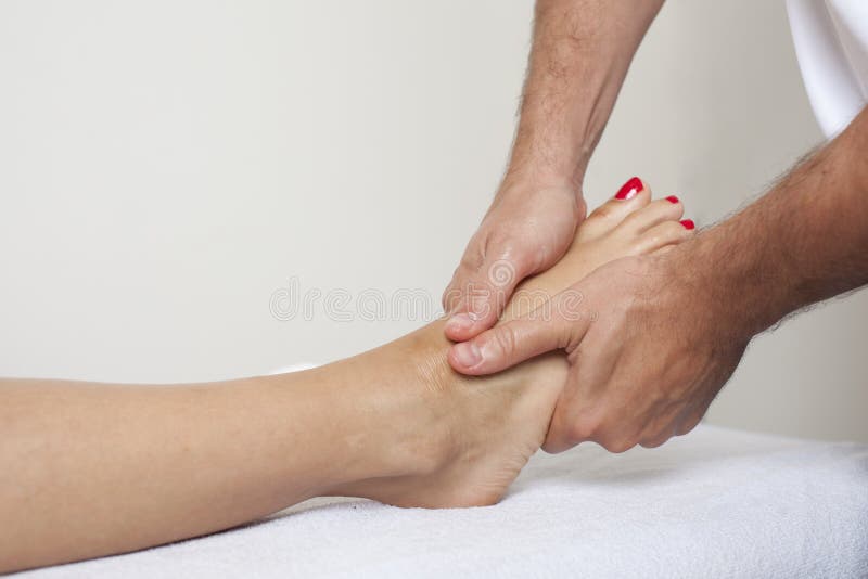 Foot massage stock image. Image of healthy, female, people - 13796289