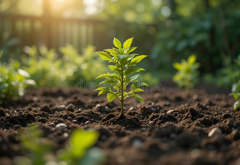 Plant Trees To Prevent Global Warming Stock Illustration - Illustration ...