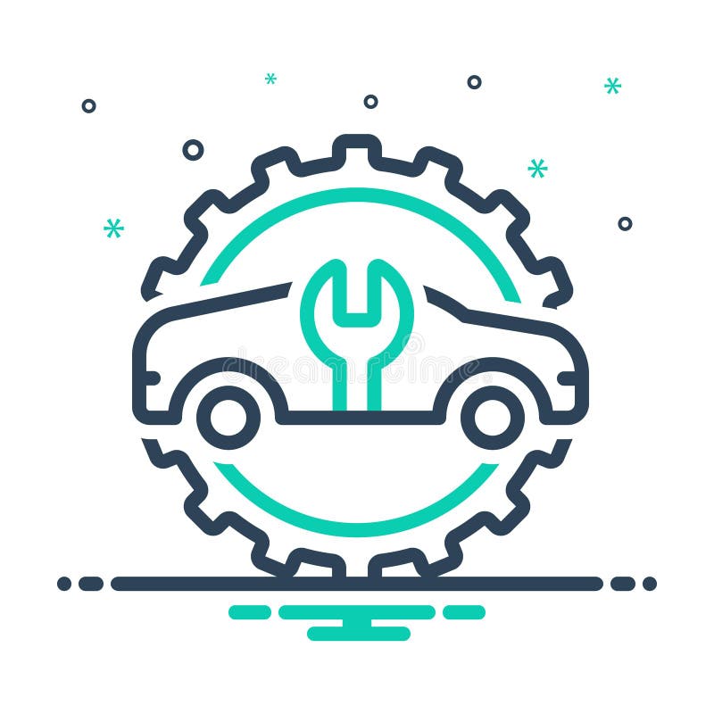 Mix Icon for Reforms, Improvement and Make Stock Illustration ...