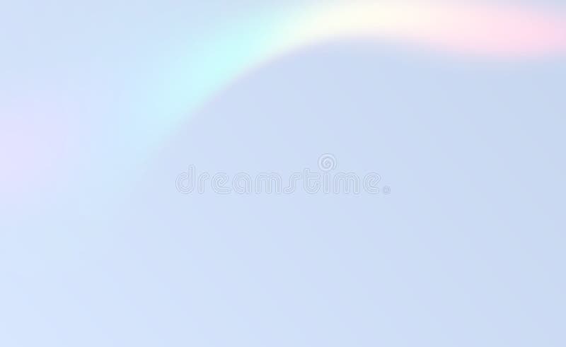 Refraction Effect, Wall with Rainbow Sunlight, Holographic Rays with ...