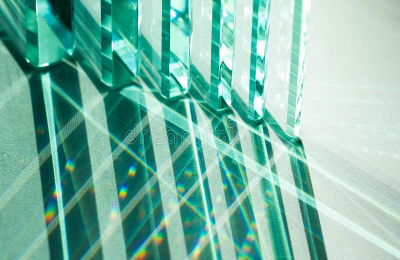 Beam of Light through Glass Stock Photo - Image of isolated, decoration ...