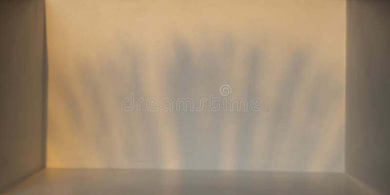 Refraction of Light and Shadow in Rooms with Free Space Stock Photo ...