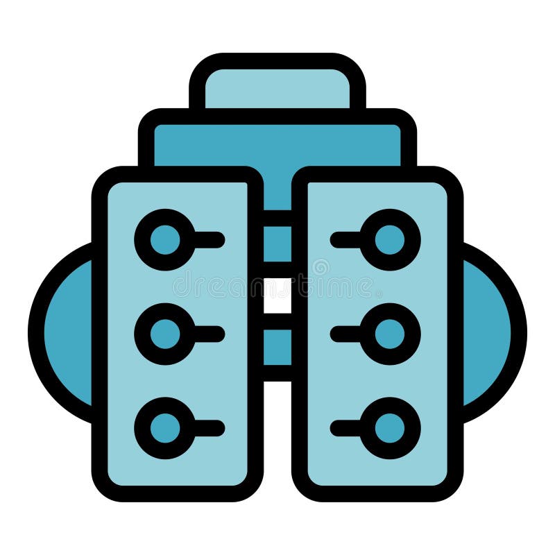 Refractive Procedure Icon Vector Flat Stock Vector - Illustration of ...