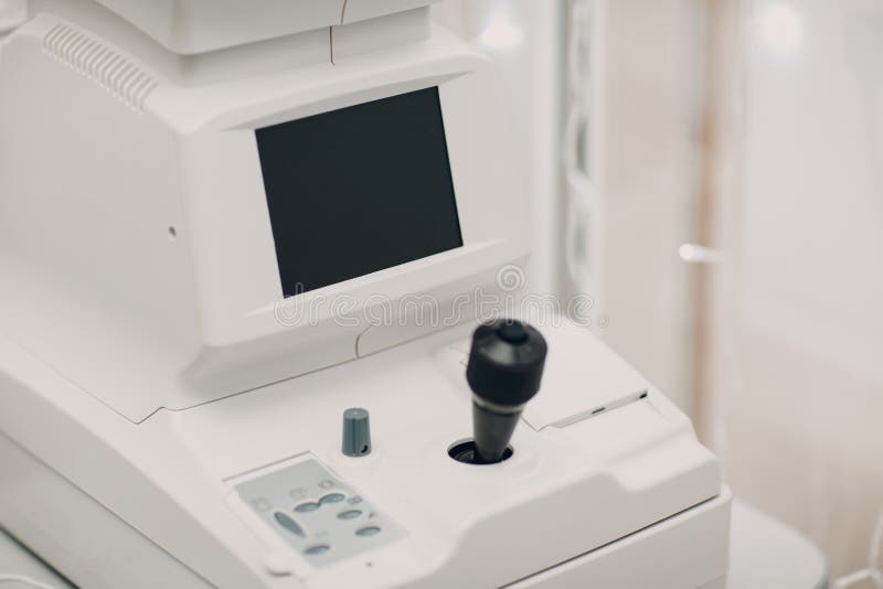Refractometer Eye Test Machine in Ophthalmology.Modern Ophthalmology ...