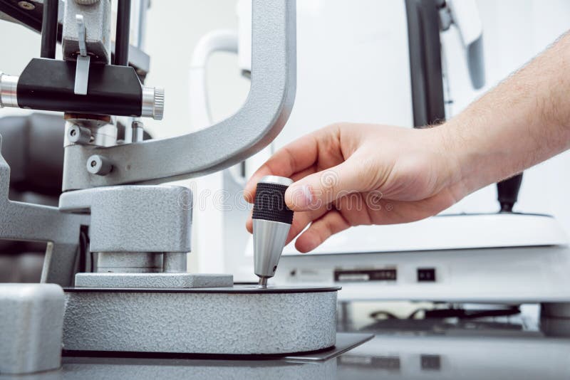 Refractometry and Keratometry. Refraction Test. Modern Ophthalmic ...