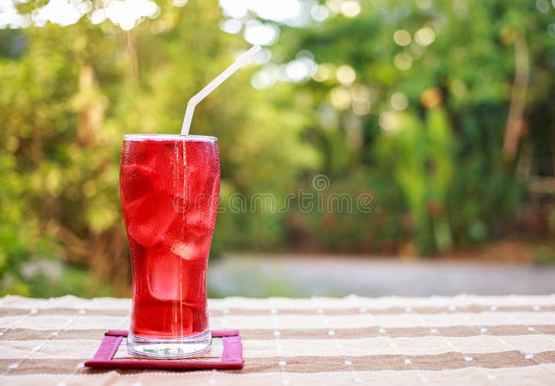 Refresco rojo imagen de archivo. Imagen de fresco, rosella - 62716791