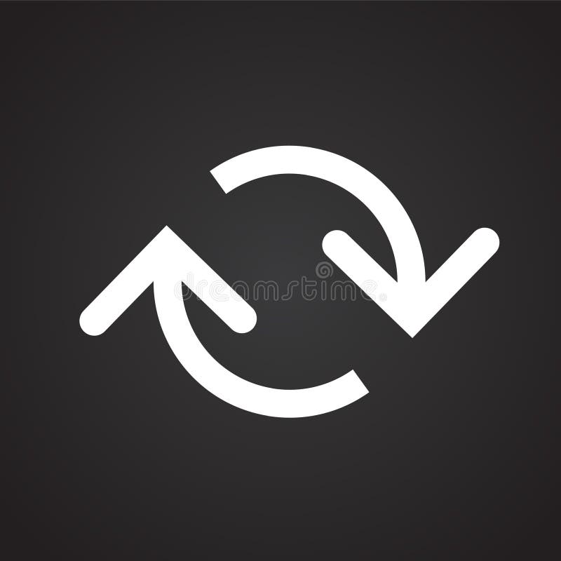 Refresh button stock illustration. Illustration of refresh - 10634159