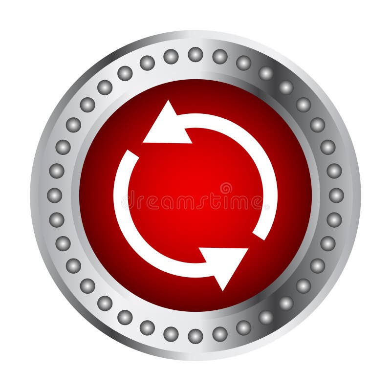 Refresh Button, Refreshing Badge, Restart Button, Reboot Sign ... Refresh Button, Refreshing Badge, Restart Button, Reboot Sign ...