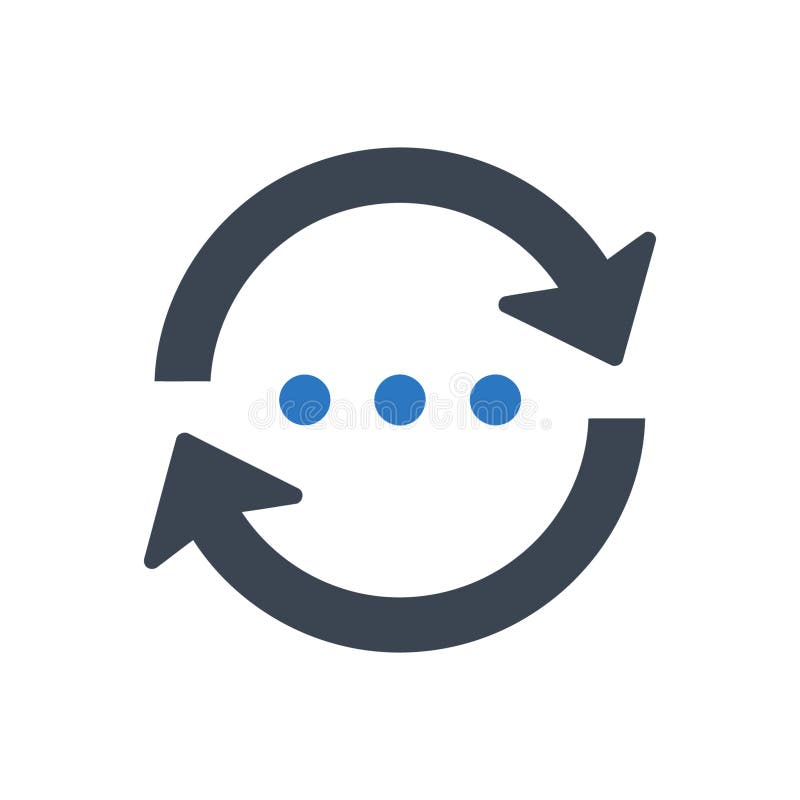 Refresh Cycle Icon stock vector. Illustration of icon - 361528979