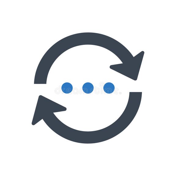 Refresh Cycle Icon stock vector. Illustration of icon - 361528979