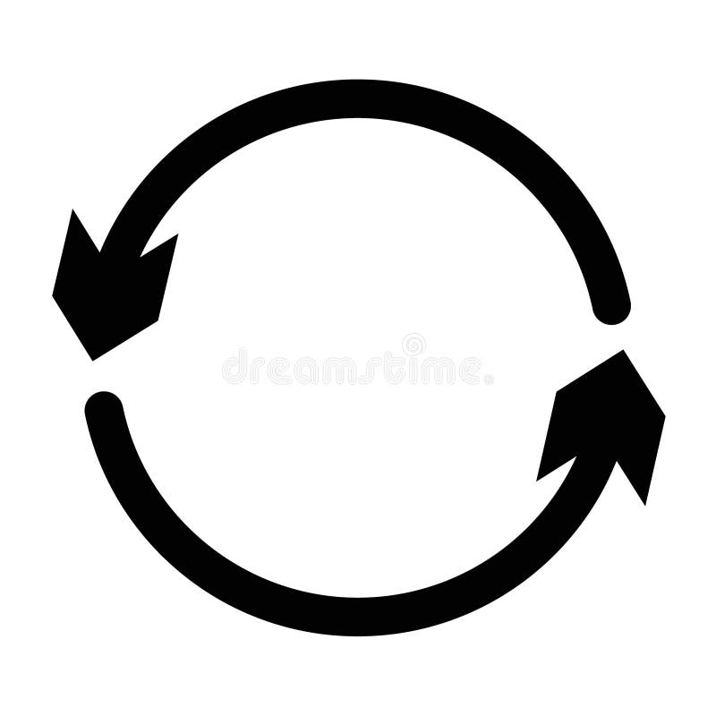 Update Refresh Icon Perfect for Reloading and Content Updates Stock ...