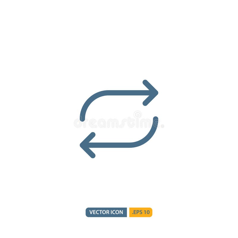 Refresh Icon for Your Web Site Design, Logo, App, UI. Vector Graphics ...