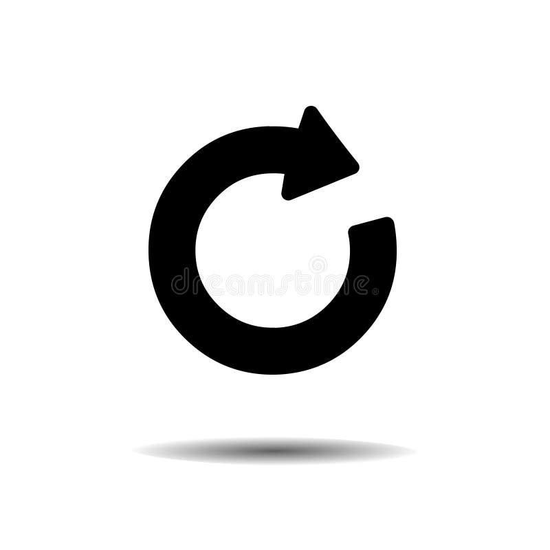 Refresh Icon Logo Vector Isolated Stock Vector - Illustration of icons ...