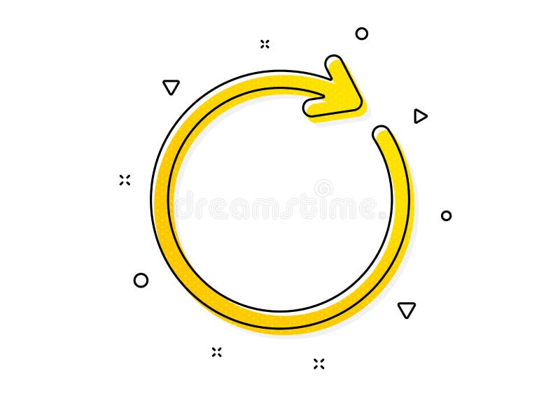 Refresh Icon. Rotation Arrow Sign. Vector Stock Vector - Illustration ...