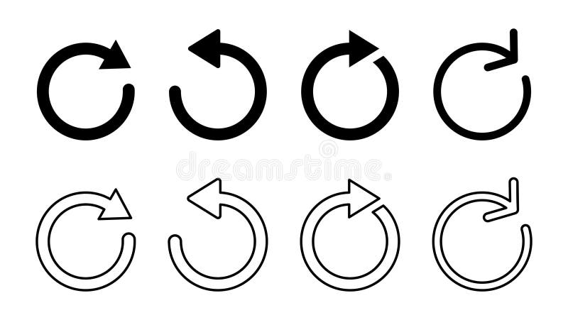 Refresh Icon . Reload Icon Vector. Update Icon Stock Vector ...