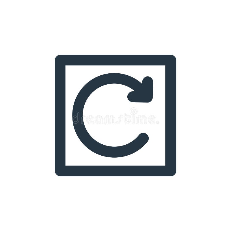Refresh Icon Vector from Miscellaneous Concept. Thin Line Illustration ...
