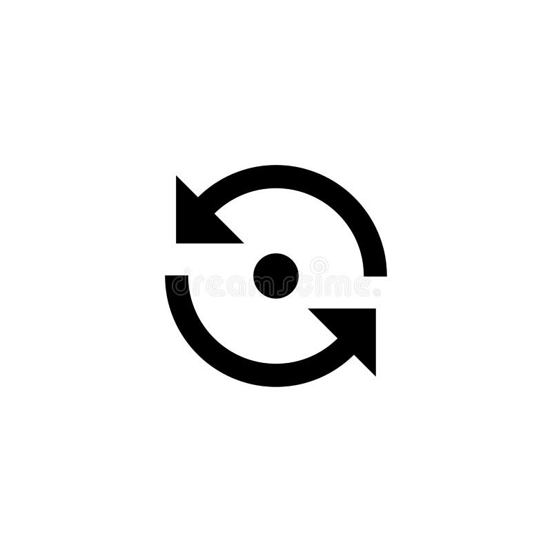 Refresh Icon. Web Update Sign Stock Vector - Illustration of icon, swap ...