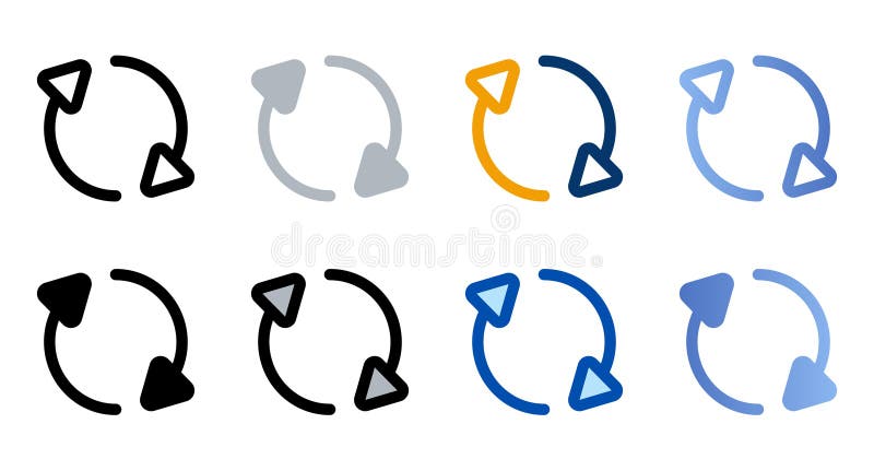 Refresh Icons in Different Style. Refresh Icons. Different Style Icons ...