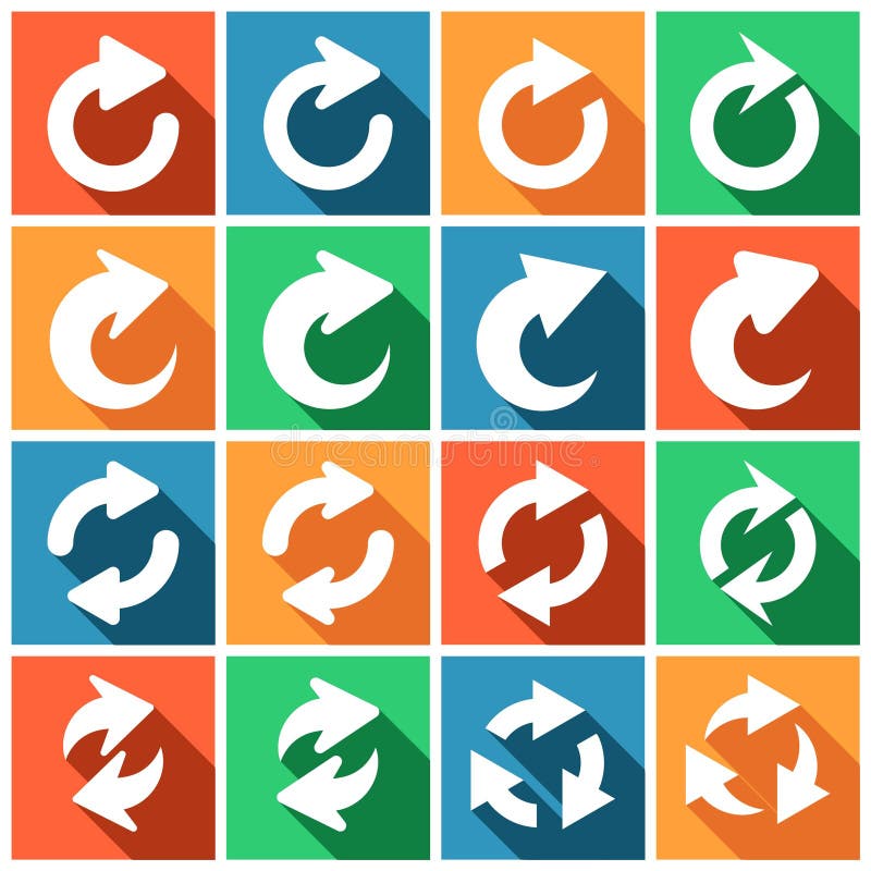 Refresh icons stock illustration. Illustration of redo - 59877223