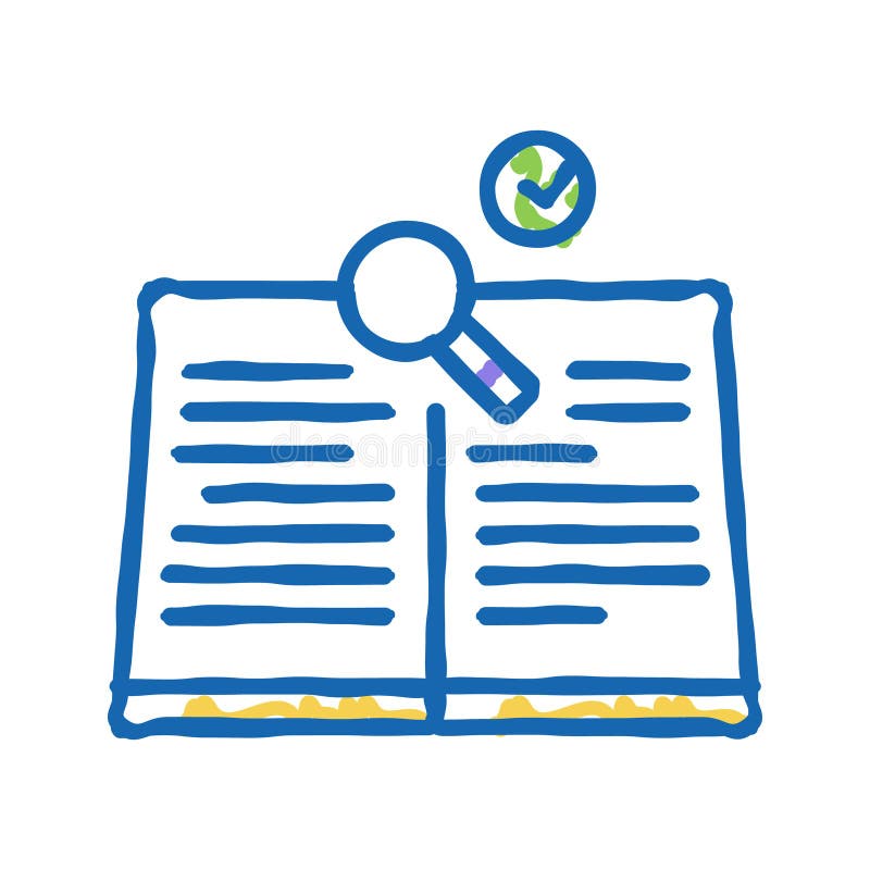 Refresh Knowledge Icon Doodle Illustration Sign Stock Illustration ...