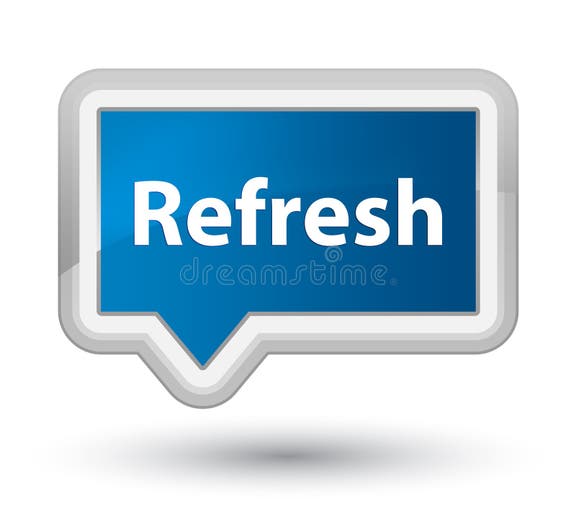 Refresh Prime Blue Banner Button Stock Illustration - Illustration of ...