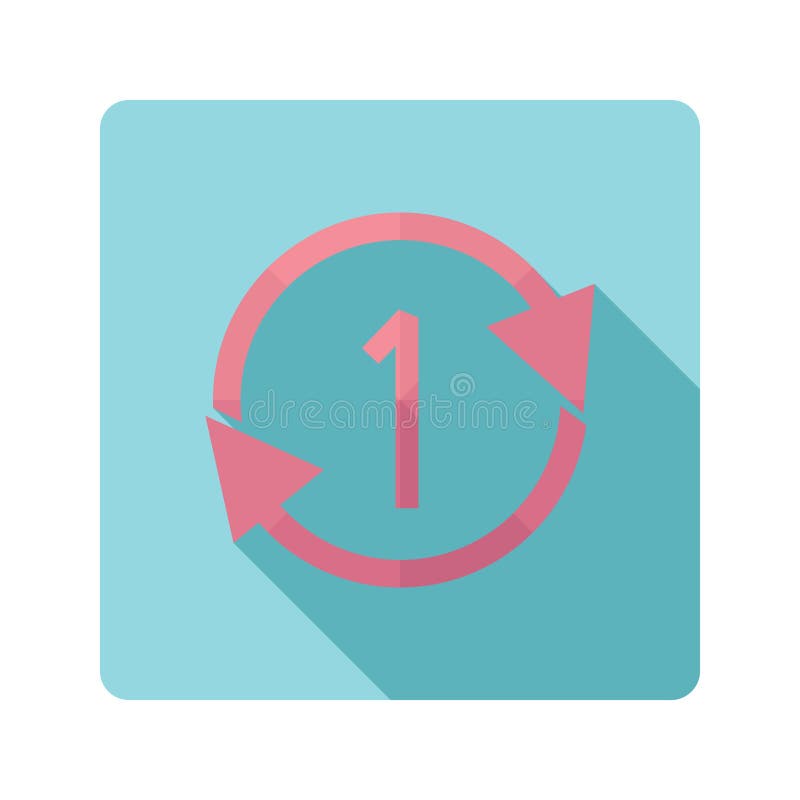 Refresh or Reload Button. Vector Illustration Decorative Design Stock ...