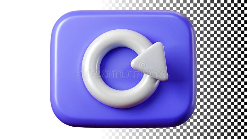 Refresh Reload Icon Sync Update Circular Arrow Button Web Cycle Png Transparent Image Generative ...