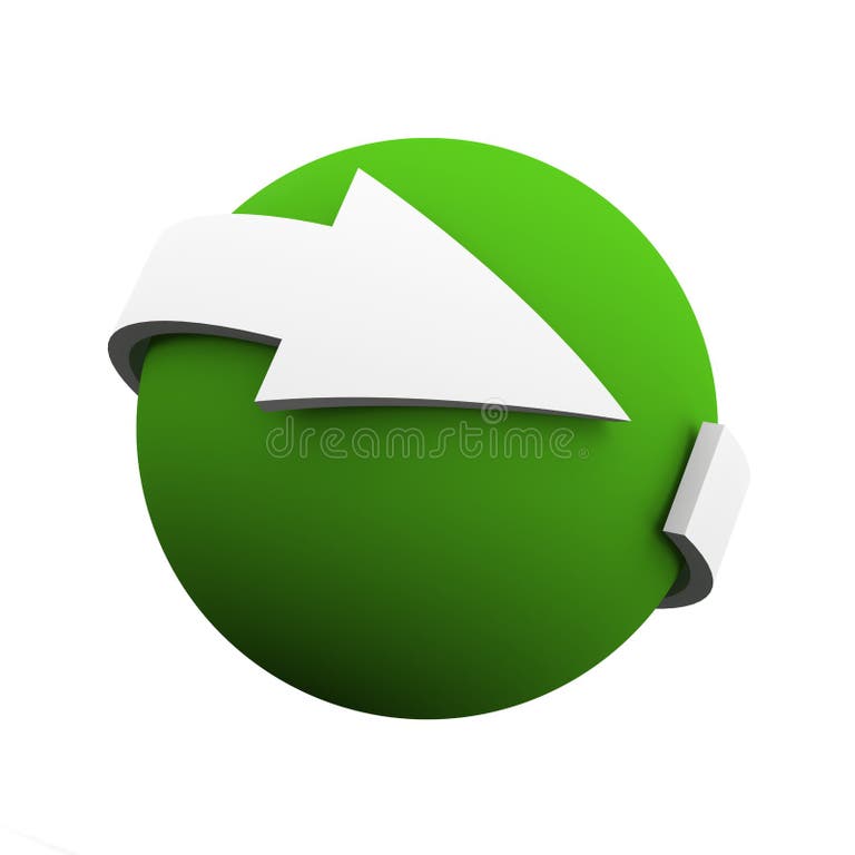 Refresh, reload, recycle stock illustration. Illustration of repeat ...