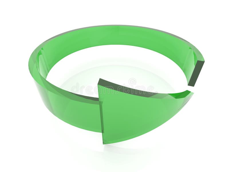 Refresh, reload, recycle stock illustration. Illustration of process ...