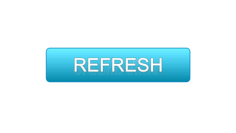 Refresh Web Interface Button Blue Color, Internet Site Design ...