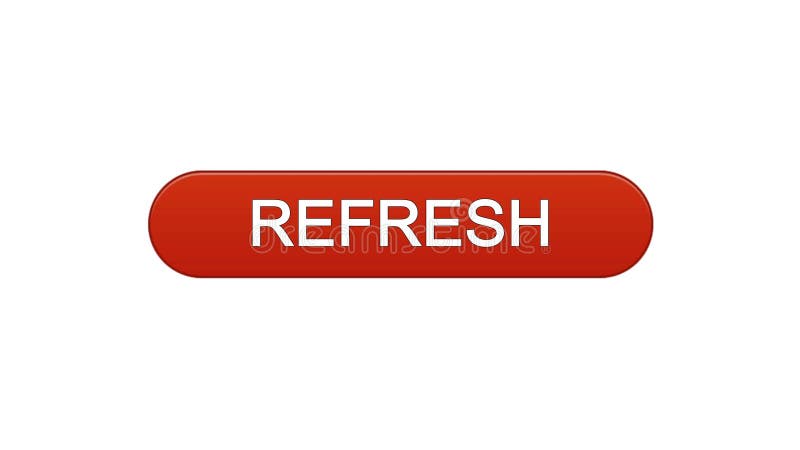 Refresh Web Interface Button Wine Red, Internet Site Design, Innovation ...