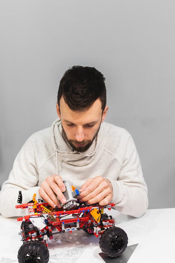 Lego Technic Constructor Mechatronics Breadboard Editorial Stock Image ...