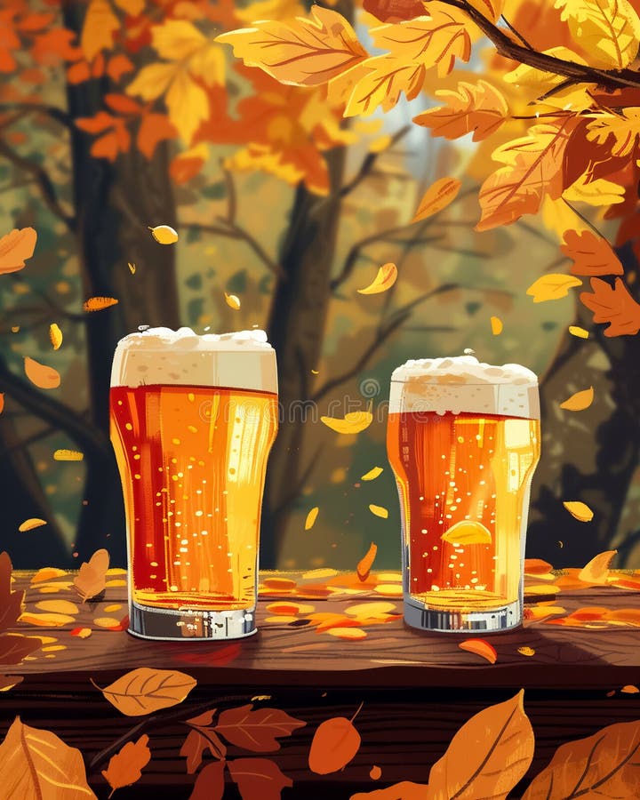 Autumnal Beers Stock Illustrations – 18 Autumnal Beers Stock ...