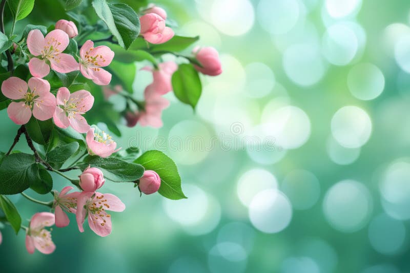 A Refreshing Background Depicting a Serene Spring Landscape with ...