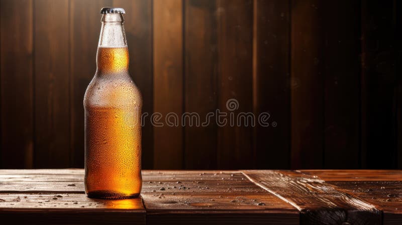 Refreshing Beer Condensation Stock Illustration - Illustration of ...