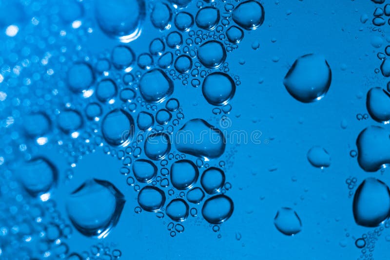 Refreshing Blue Watery Background Stock Image - Image of green, pure ...