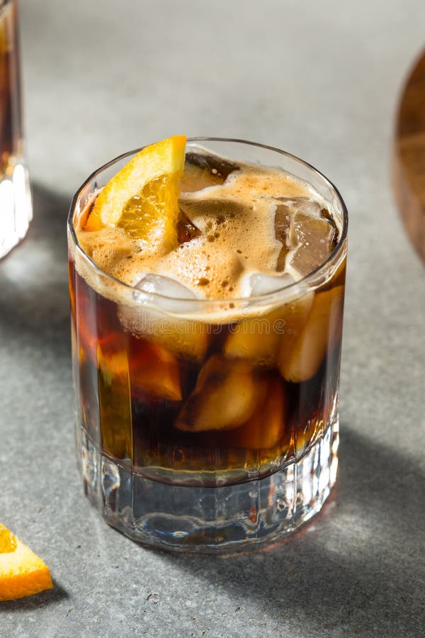 Refreshing Boozy Espresso Tonic Drink Stock Image - Image of bubble ...