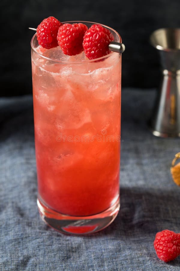 Refreshing Boozy Russian Spring Punch Cocktail Stock Image - Image of ...