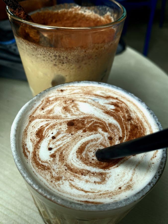 A Refreshing Chocolate Drink that I Can Drink Anytime Stock Photo ...