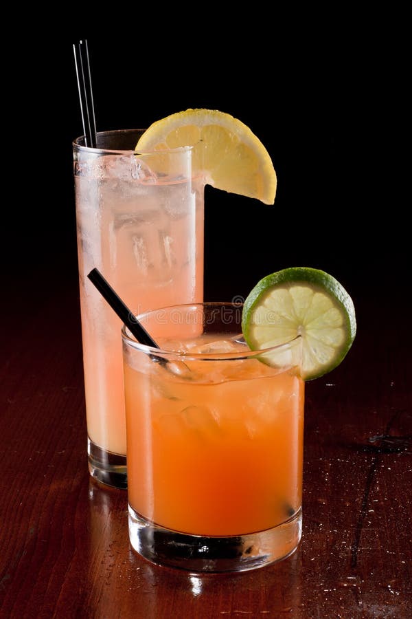 Refreshing cocktails stock image. Image of alcohol, juice - 30712509